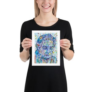 OCTAVIO PAZ Watercolor and Ink Portrait POSTER Various Sizes Available ...