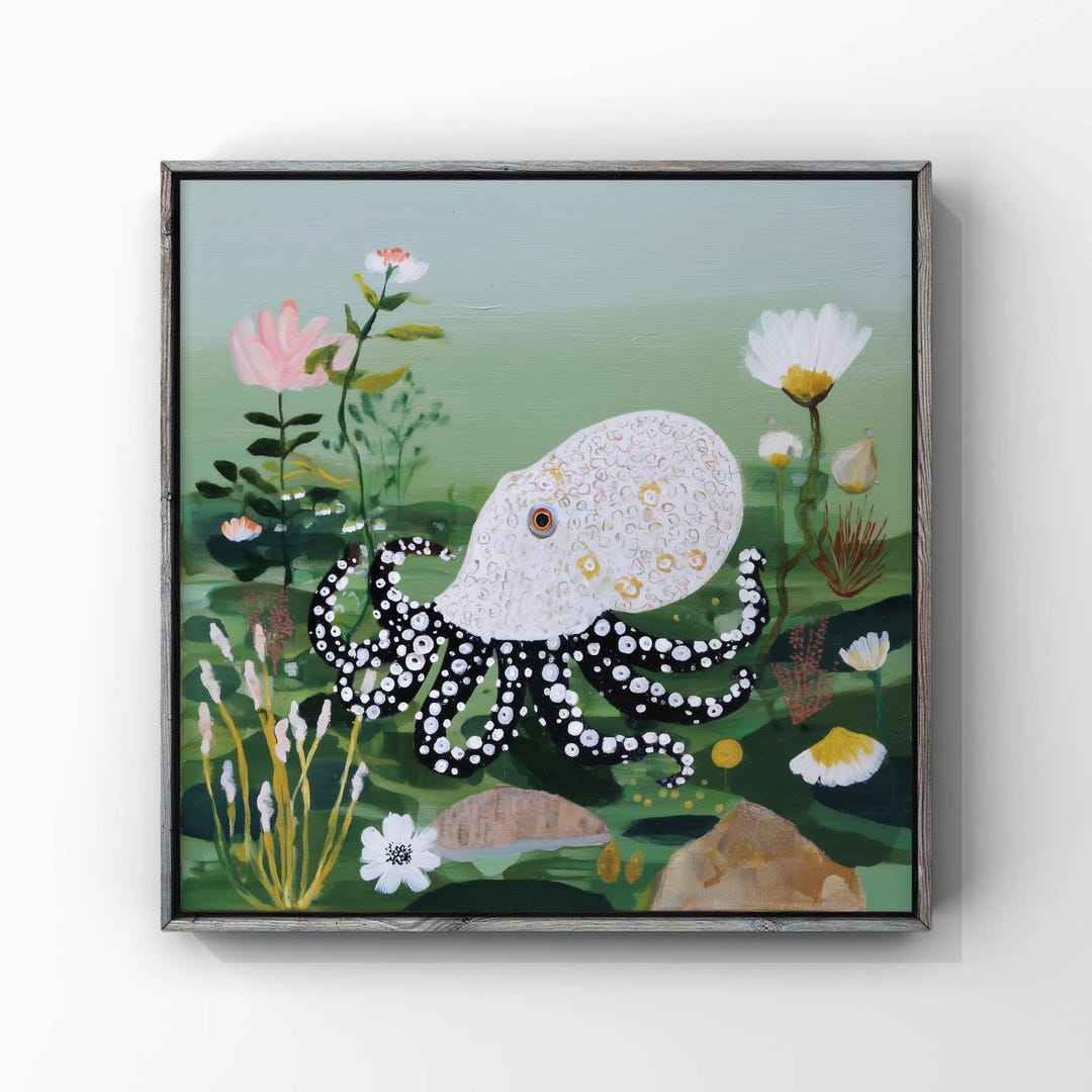 Printable - OCTOPUS - Digital Download - Scalable to Various Sizes ...