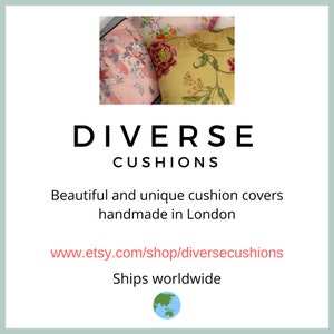 Sanderson Meru Cushion Beige and Green Ikat Patterned Pillow Designer ...