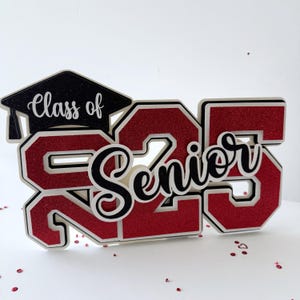 Graduation Table Sign 2025 High School Grad Sign Senior 2025 Graduation ...