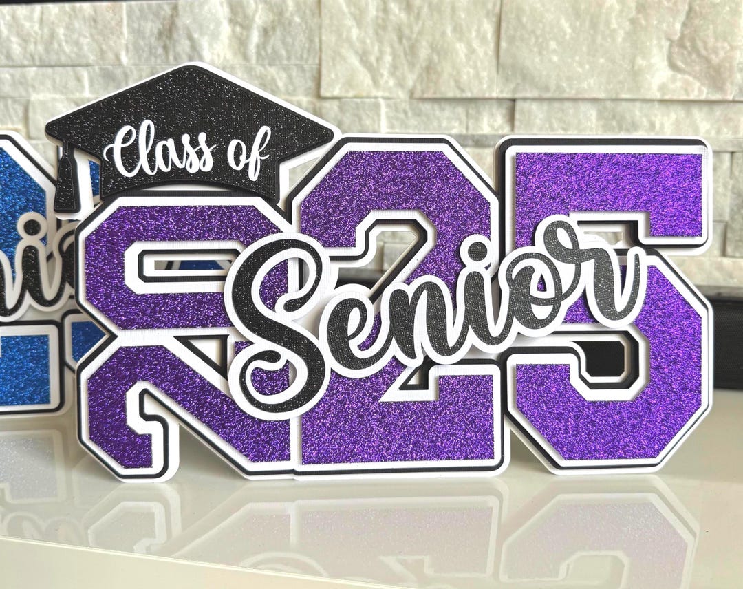 Graduation Table Sign 2025 High School Grad Sign Senior 2025 Graduation ...