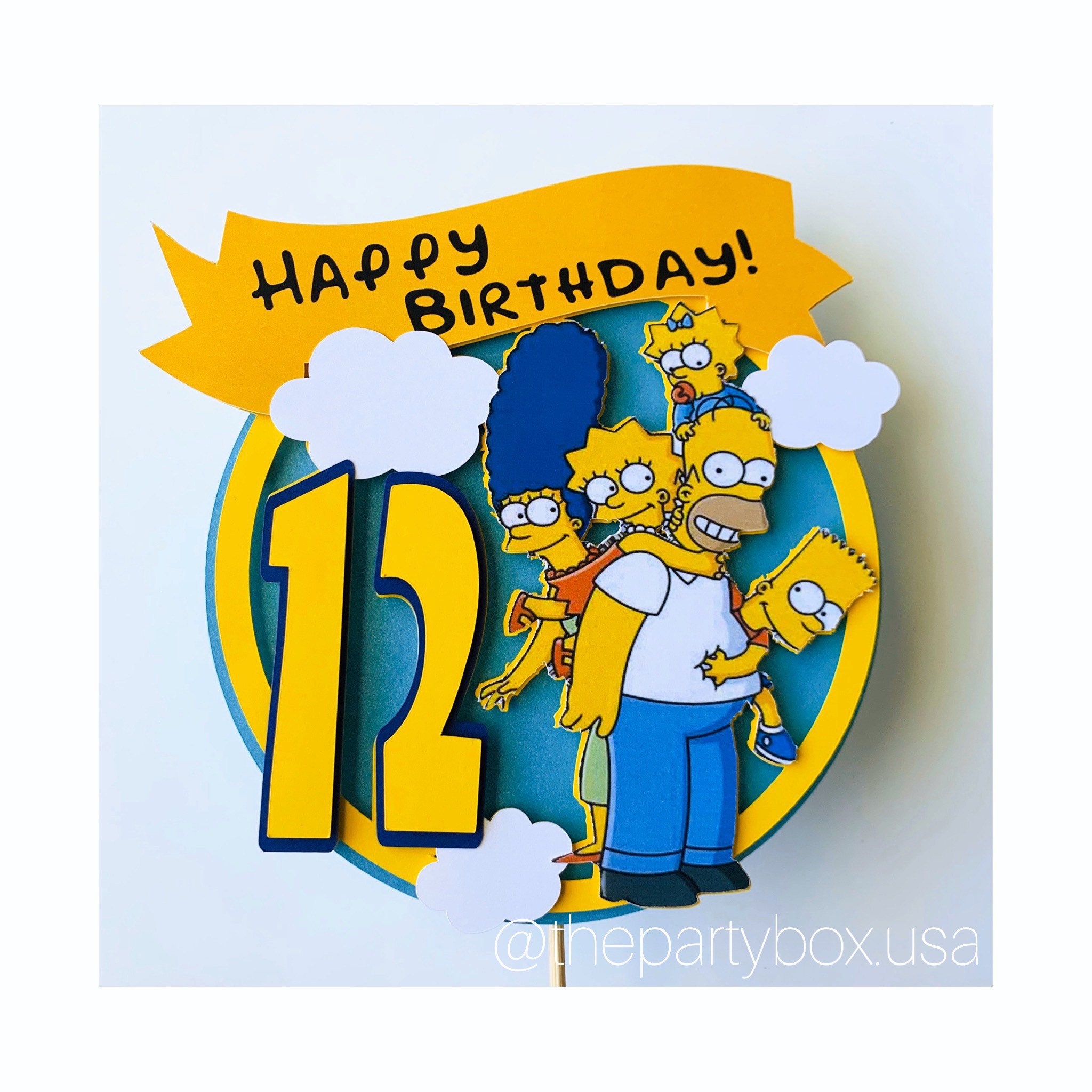 Happy Birthday Simpsons