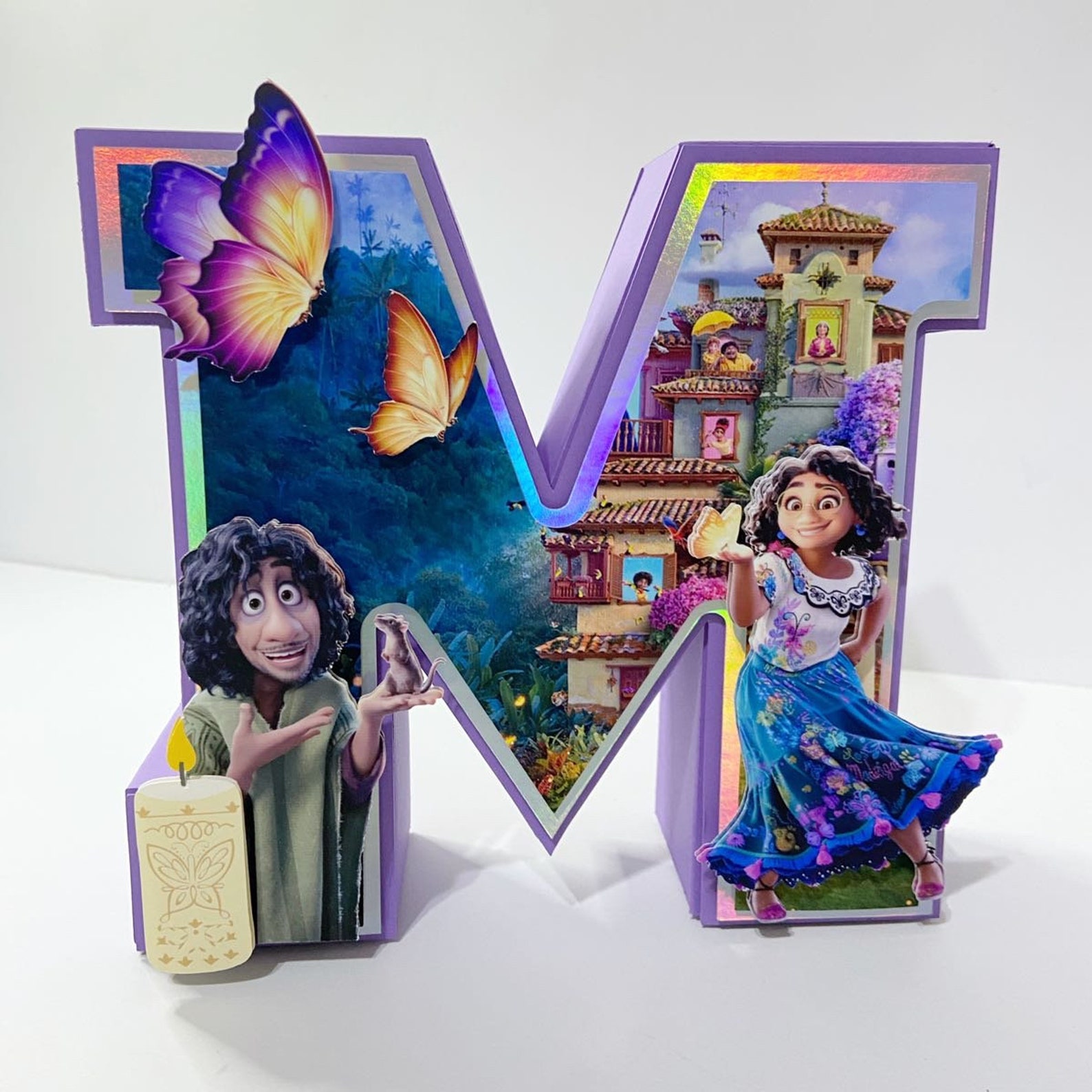 Encanto 3D Letter, Encanto Birthday Party Decorations, Custom 3d Letter ...