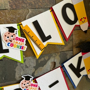 Hello Pre K Banner First Day of School Party Decorations Back to School ...