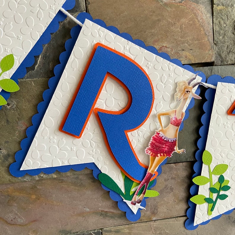 Zootopia Happy Birthday Banner, Zootopia Party Decorations, Zootopia ...
