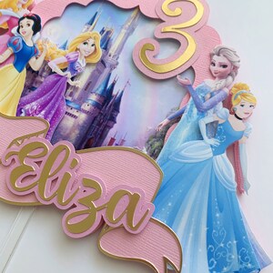 Princess Cake Topper, Princess Party Decorations, Princess Birthday ...