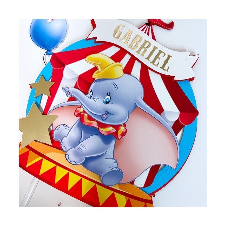 Dumbo Cake Topper Kit