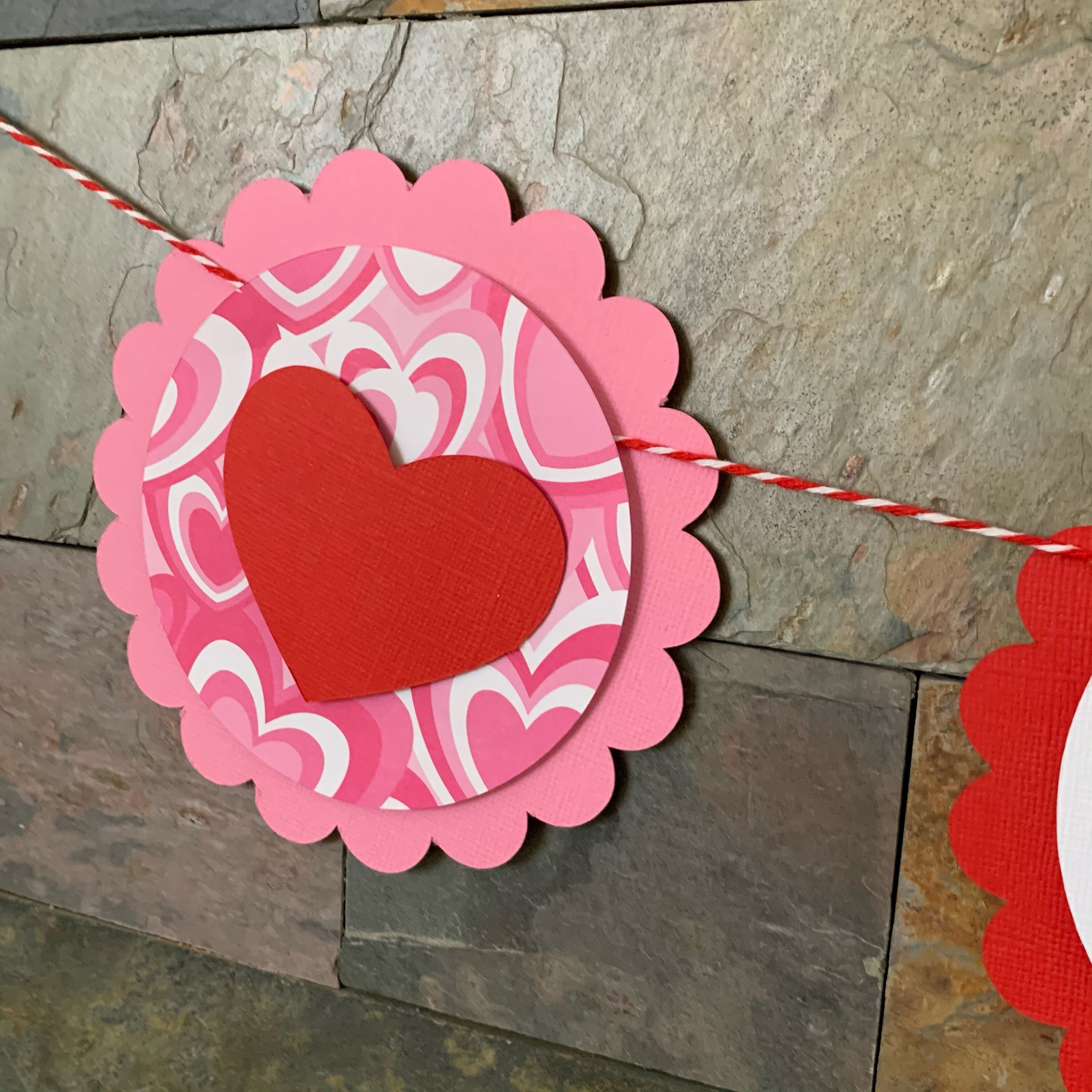 Love Banner Valentines day Banner Valentines party | Etsy