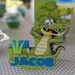 Alligator 3D Letter, Alligator Birthday Party Decorations, Alligator ...