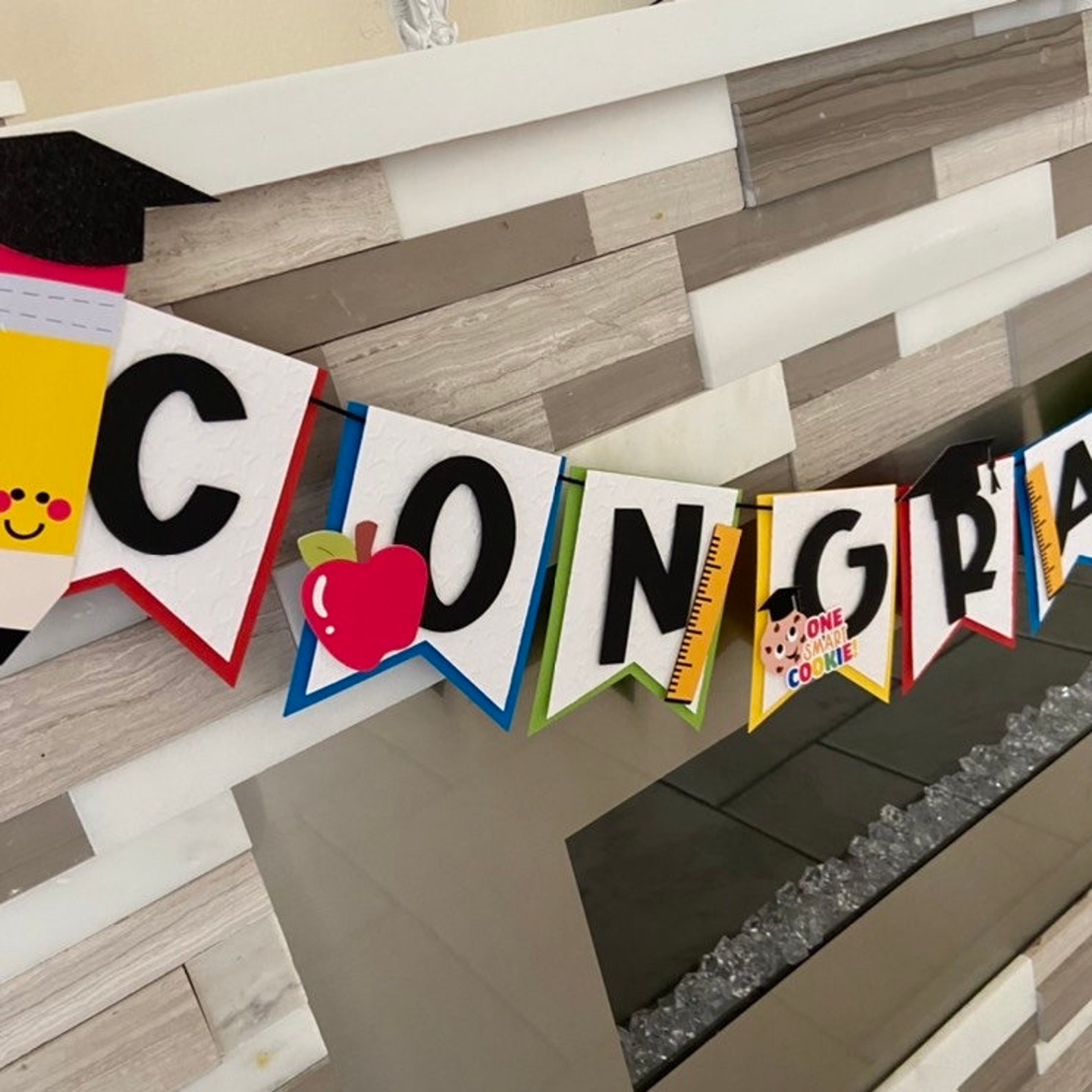 Happy Graduation Banner Kindergarten Graduation Party - Etsy