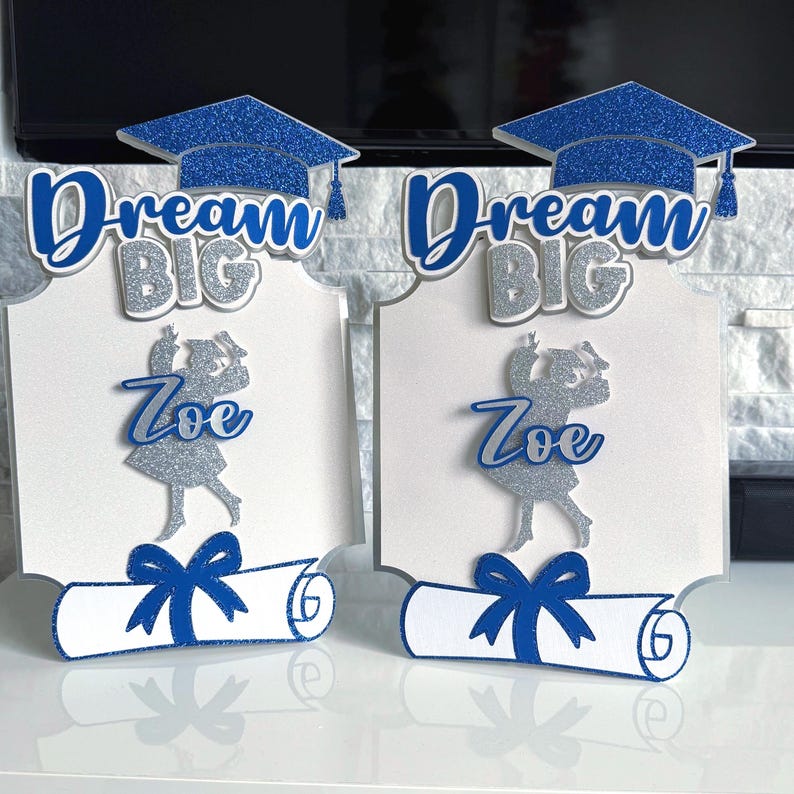 Graduation Sign 2026 Dream Big Photo Prop Graduation Theme Personalized ...