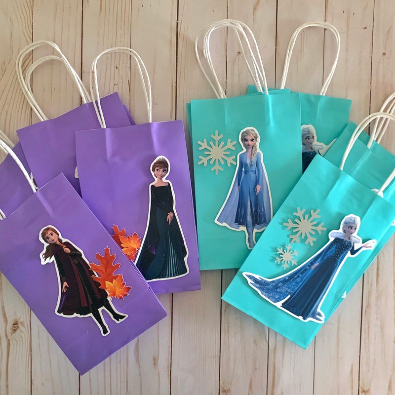 Elsa Frozen Party Bags - Etsy