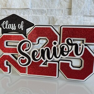 Graduation Table Sign 2025 High School Grad Sign Senior 2025 Graduation ...