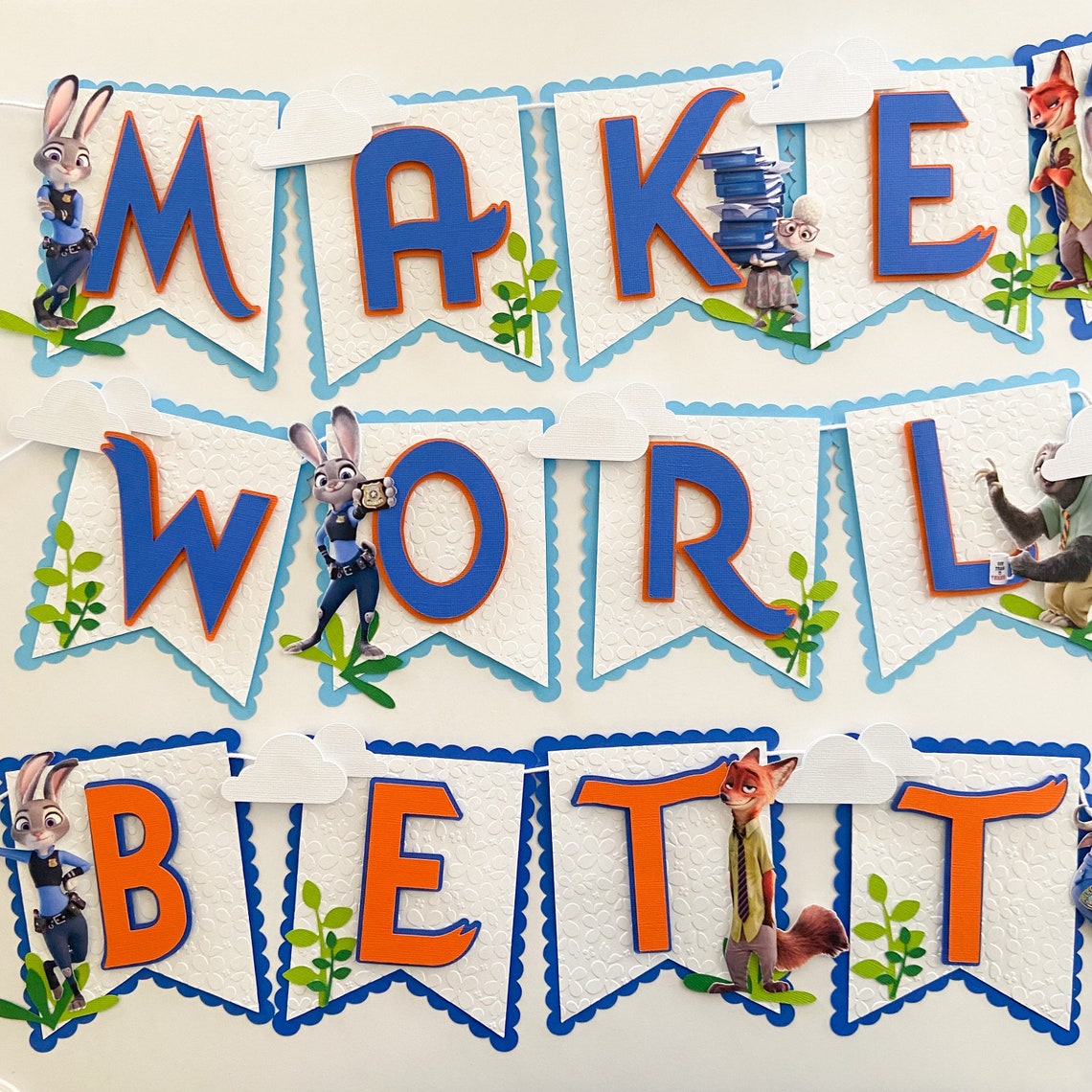 Zootopia Birthday Party Banner Zootopia Party Decorations - Etsy