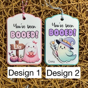 You've Been Booed Tags, Halloween Party Favors - Etsy
