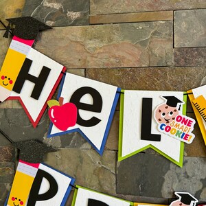 Hello Pre K Banner First Day of School Party Decorations Back to School ...