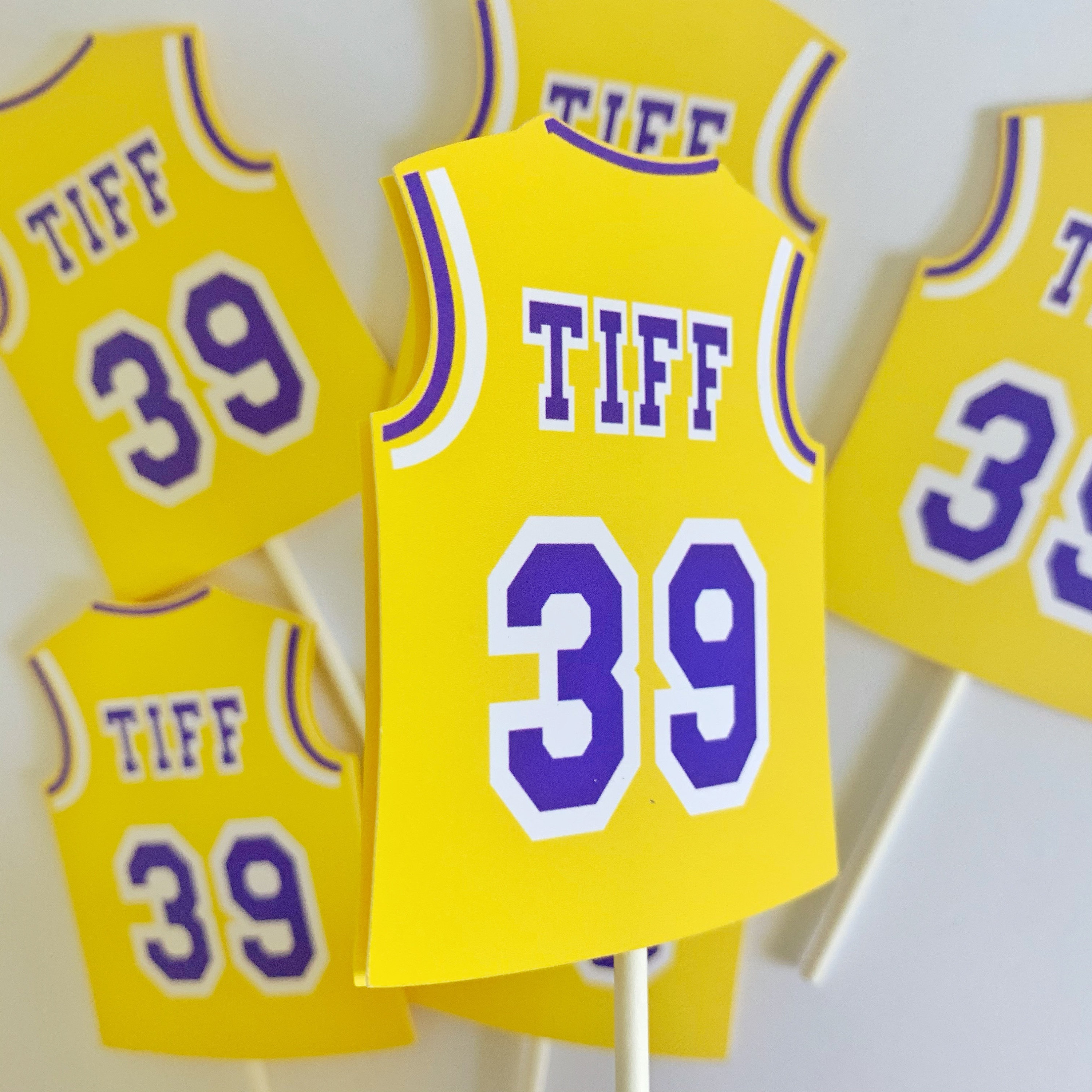 Toppers de cupcakes de baloncesto, decoraciones de fiestas de ...