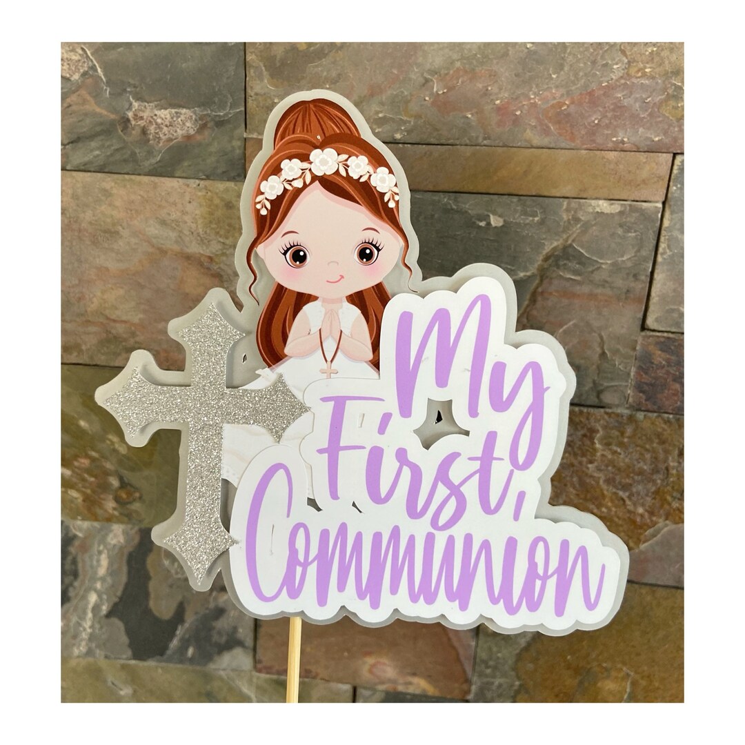First Communion Centerpieces, Religious Celebration Centerpieces, First ...