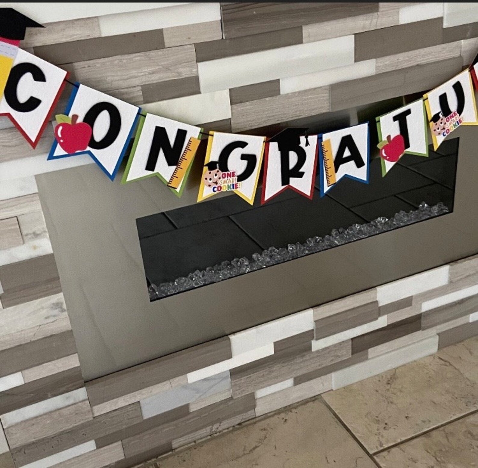 Happy Graduation Banner Kindergarten Graduation Theme Party Decorations ...