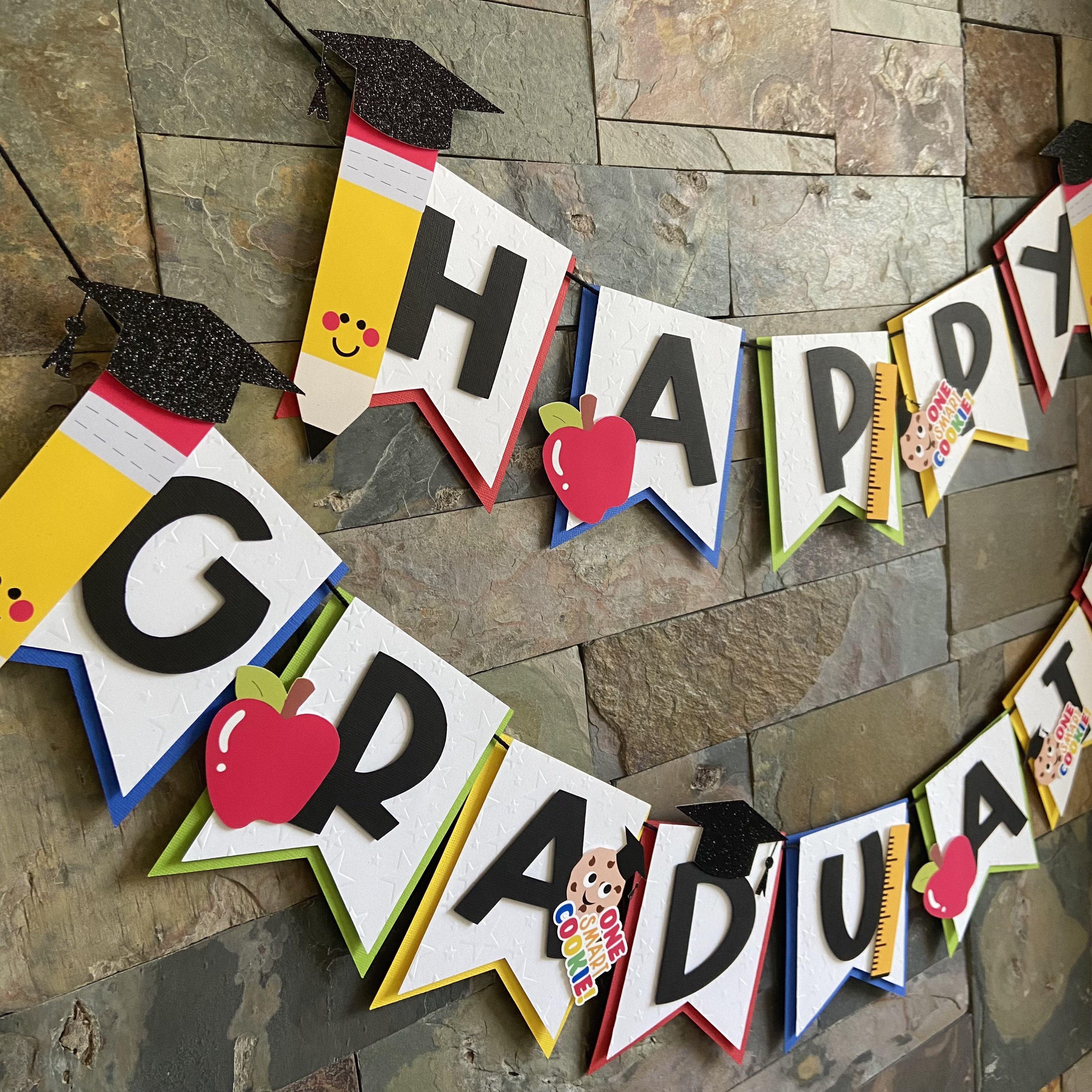 Happy Graduation Banner Kindergarten Graduation Party - Etsy UK