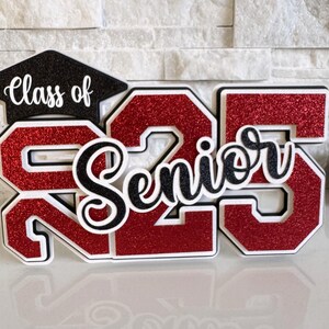 Graduation Table Sign 2025 High School Grad Sign Senior 2025 Graduation ...