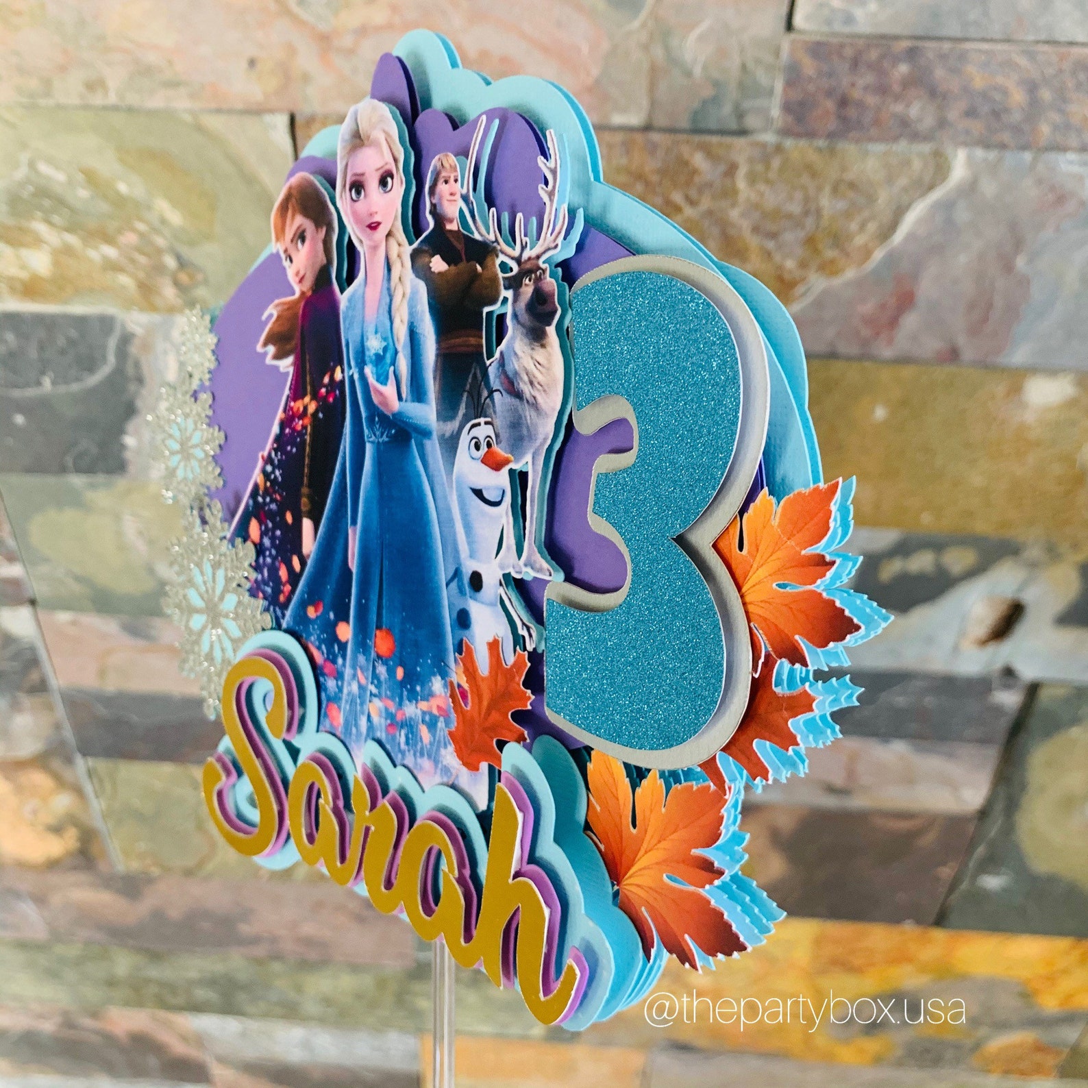 Frozen Cake Topper Frozen Birthday Party Decorations - Etsy Canada
