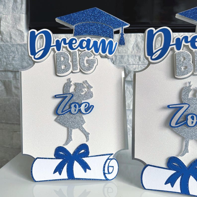 Graduation Sign 2026 Dream Big Photo Prop Graduation Theme Personalized ...