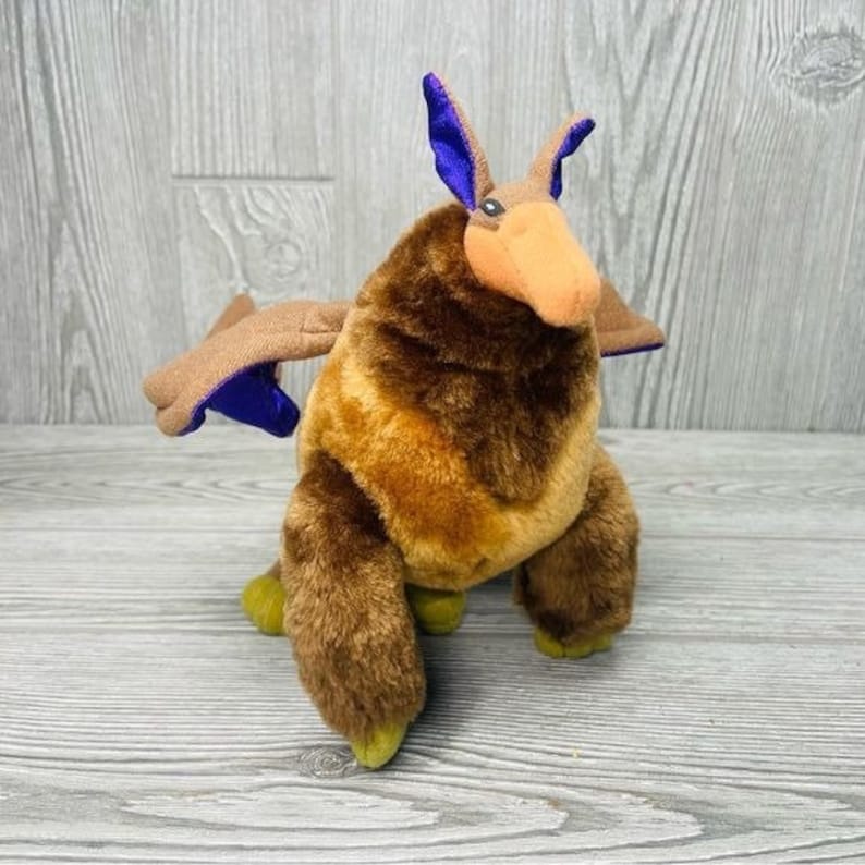 Htf Rare Quest for Camelot Griffin Plush Warner Bros Hasbro Toy Stuffed ...