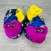 Rare Vintage 1990s Retro Bedtime With Barney Dinosaur Slippers / Shoes ...