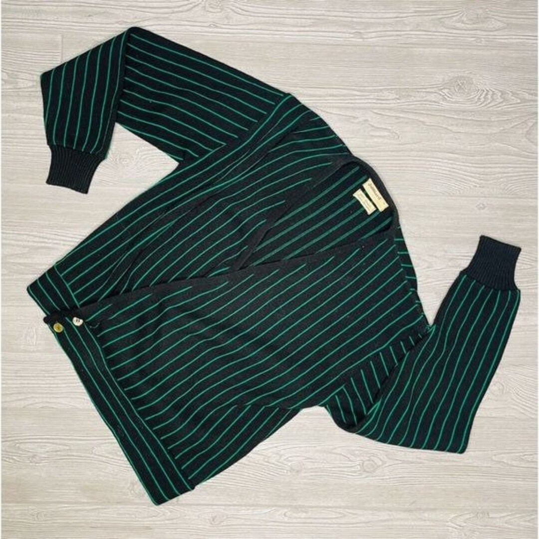 Rare Vintage Juilliard the Artist Craft of Sweaters Striped Knit Button ...