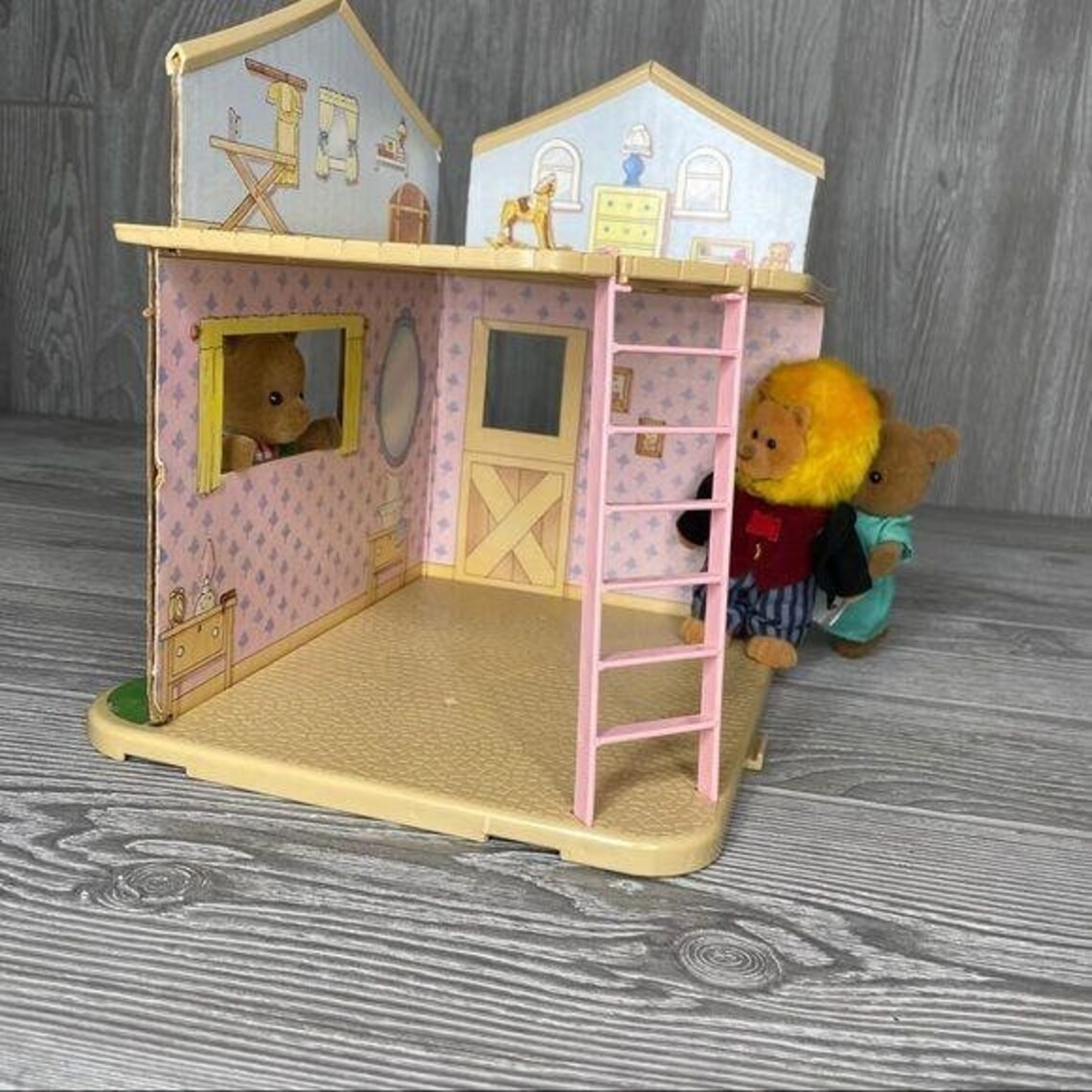 Vintage Sylvania Family / Maple Town Story Village Doll House - Etsy