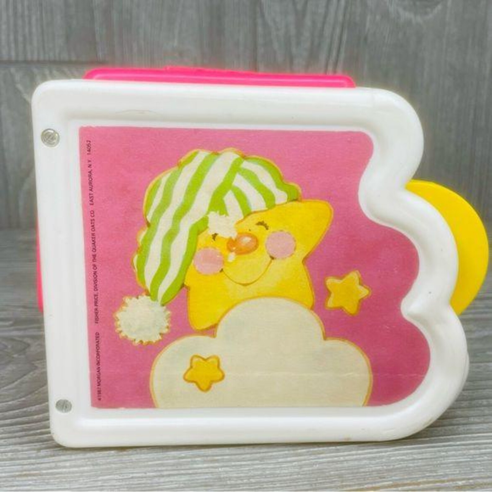 Vintage Fisher Price Teddy Beddy Bear Jack in the Box Musical Baby Toy ...