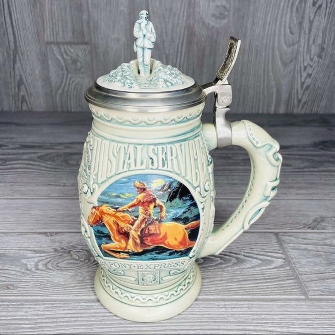 Vintage Avon Collectible Mug Cup Salute to the Postal Service Beer ...