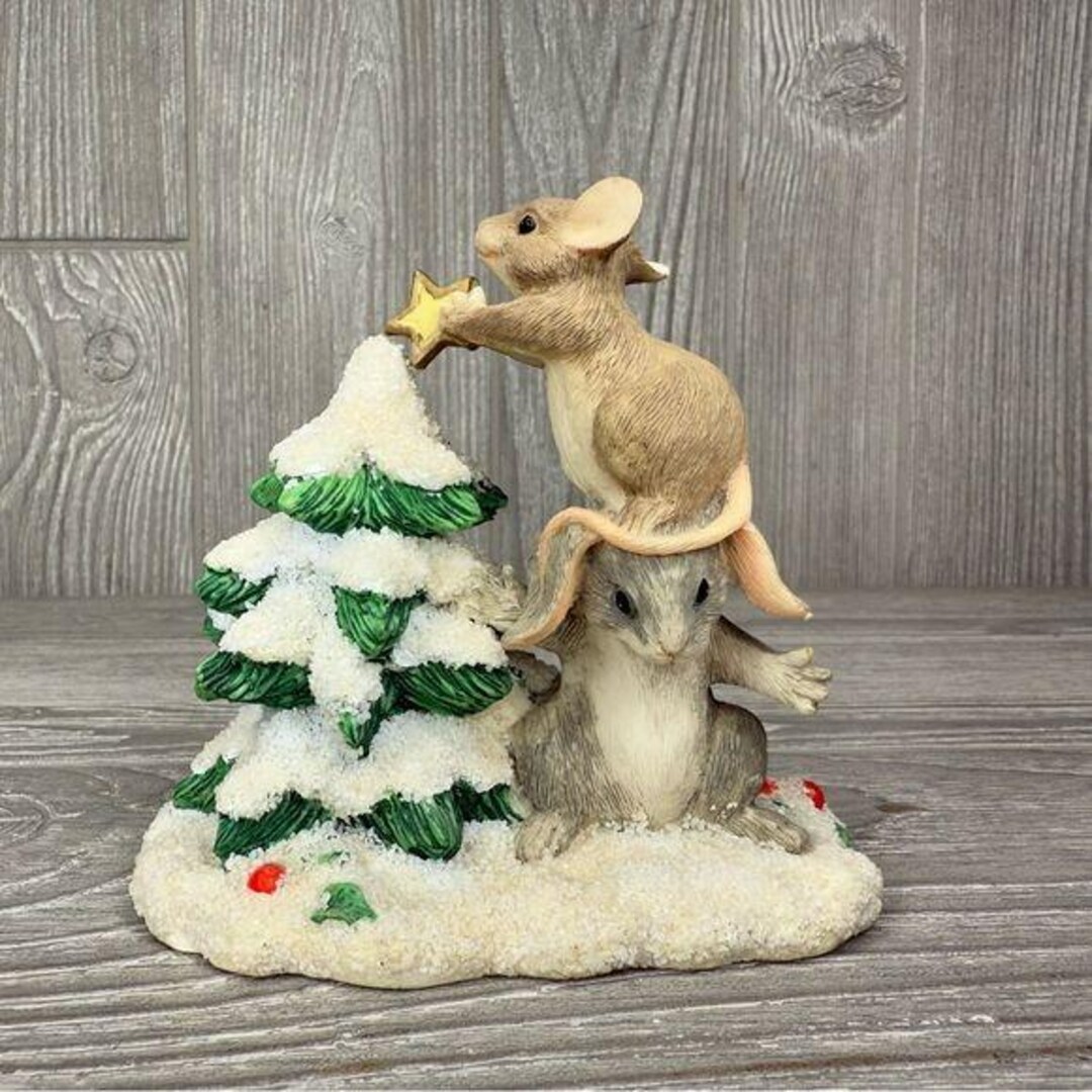 Charming Tails Teamwork Helps by Dean Griff Christmas Figurine Bunny ...