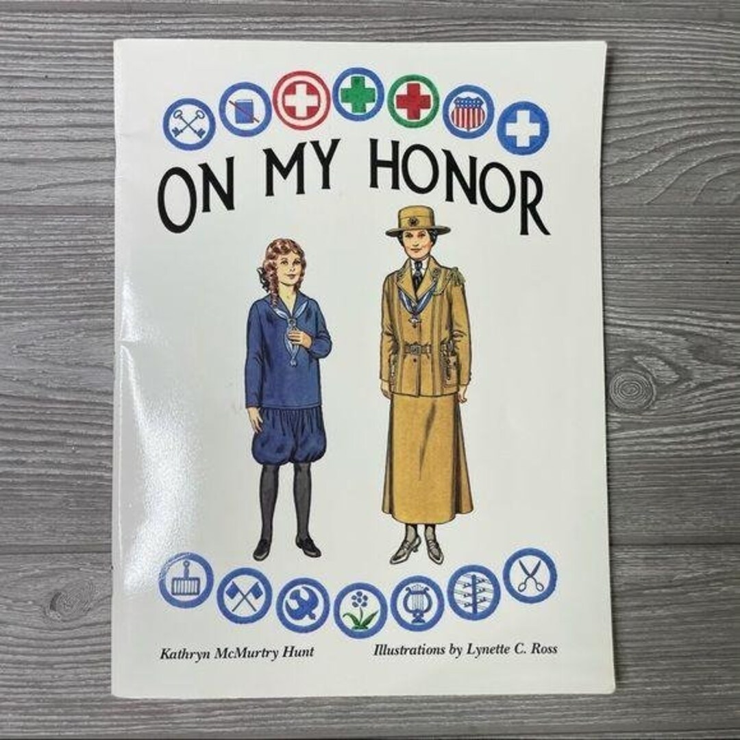 Vintage Girl Scouts on My Honor Paper Doll Book 1994 - Etsy