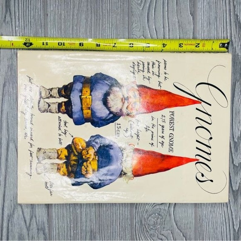 Gnomes Poortvliet / Huygen 1977 Abrams Hardcover W/ Dust Jacket Book ...