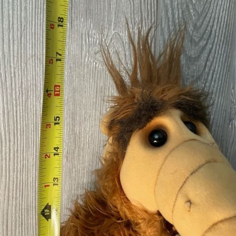 Vintage 1986 Alf Plush Stuffed Animal Doll Roughly 18 Inches - Etsy