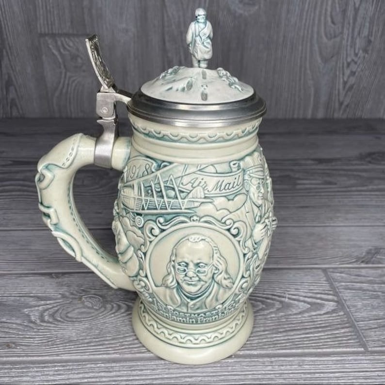 Vintage Avon Collectible Mug Cup Salute to the Postal Service Beer ...