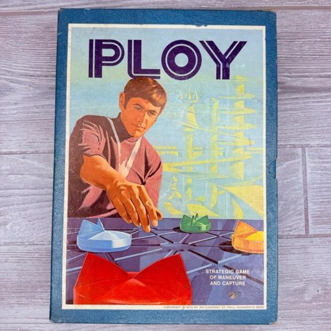 Vintage 1970 Ploy Board Game by 3M Complete in Great Condition Toy ...