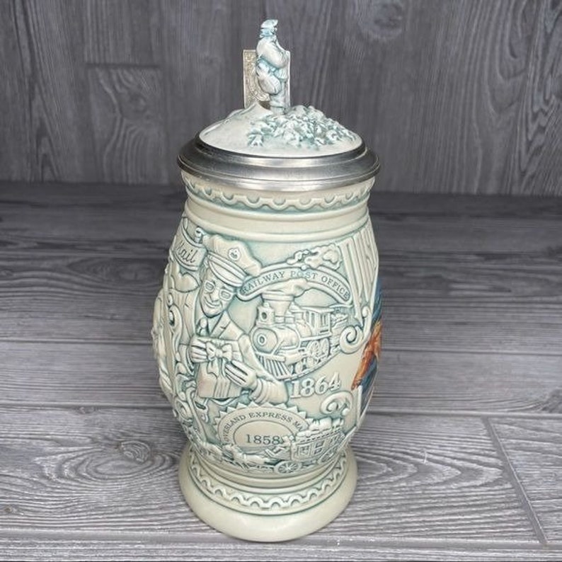 Vintage Avon Collectible Mug Cup Salute to the Postal Service Beer ...