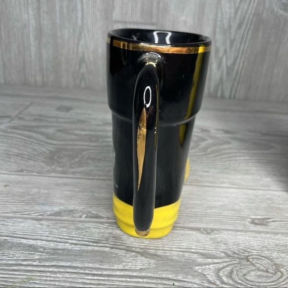 Vintage Fireman Themed Cups Mugs Fireman Boot Coffee Mug and Fireman ...