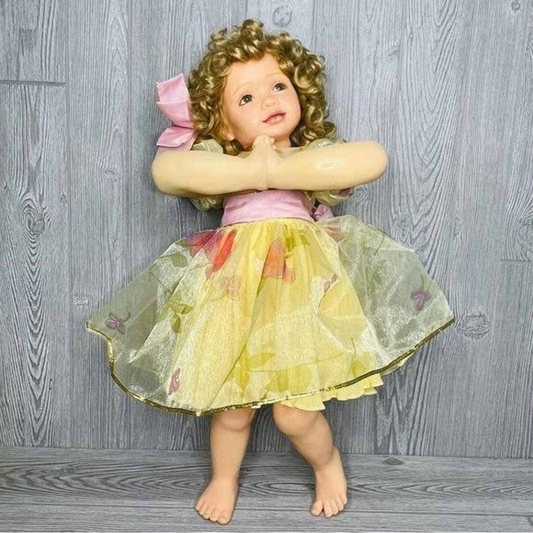 Pamela Erff Collectible Realistic Porcelain Toddler Size Doll Laying Down Pillow - Etsy