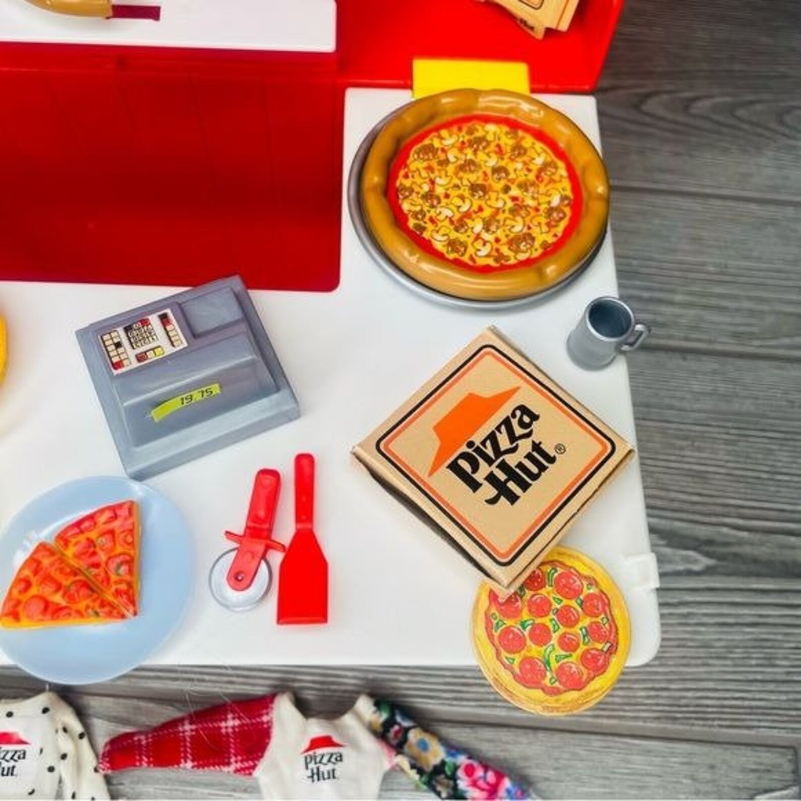 Barbie Pizza Party! SKIPPER Pizza Shop Playset (1995 Arcotoys, Mattel ...