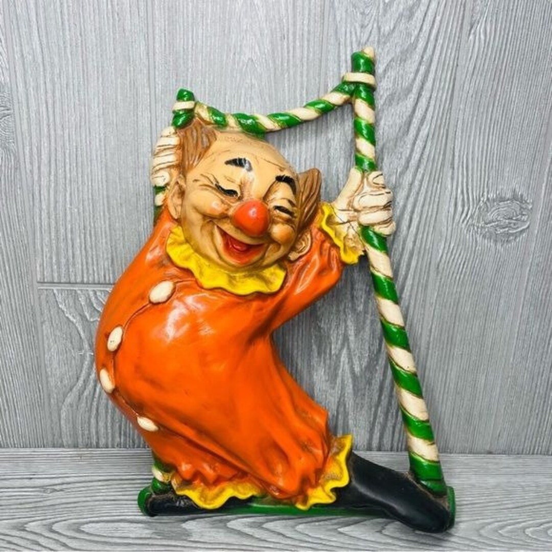 Vintage Rare Universal Statuary Corp 1978 Clown Wall Plaque Hanging ...