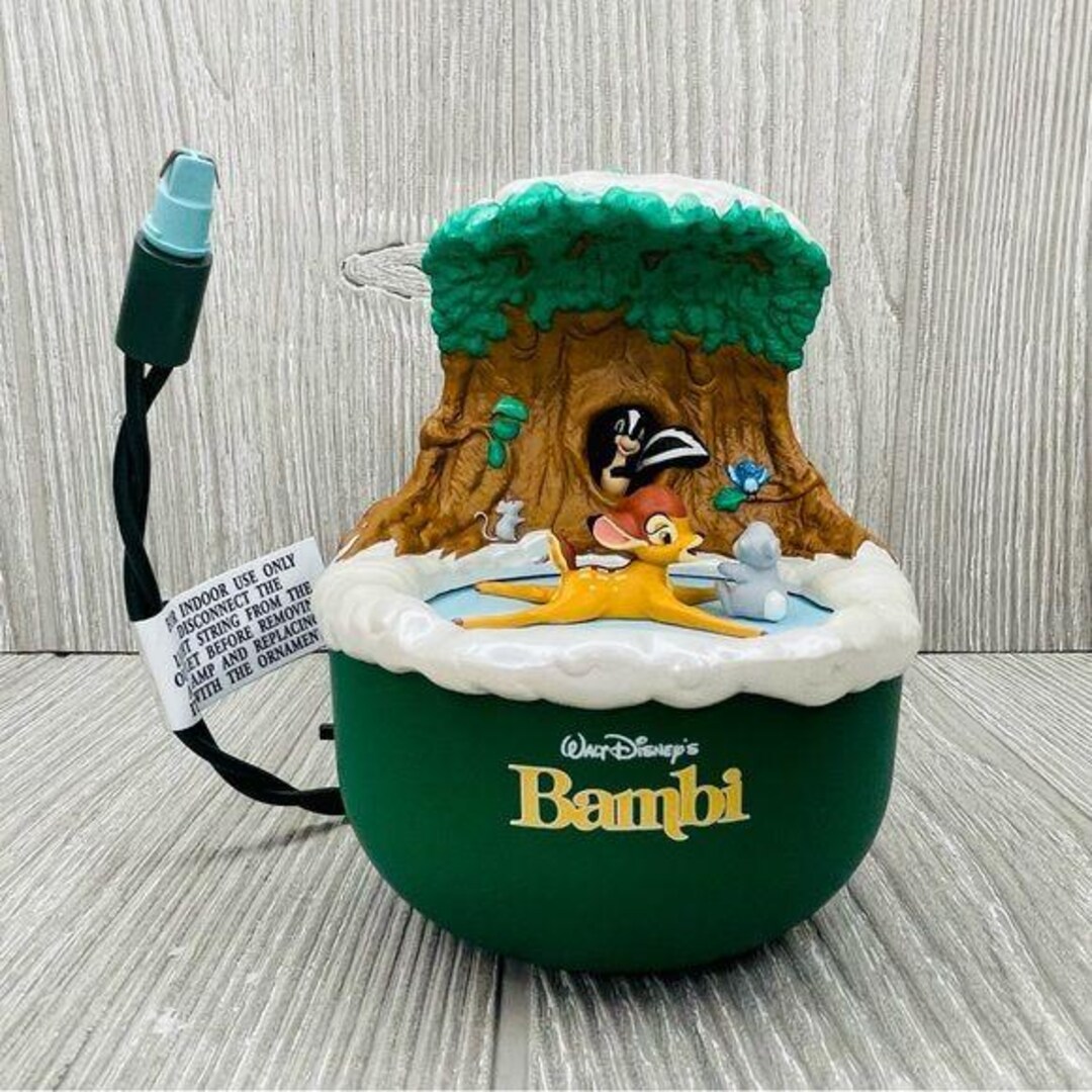 Vintage Hallmark Keepsake Disney's Bambi Discovers Winter Christmas ...
