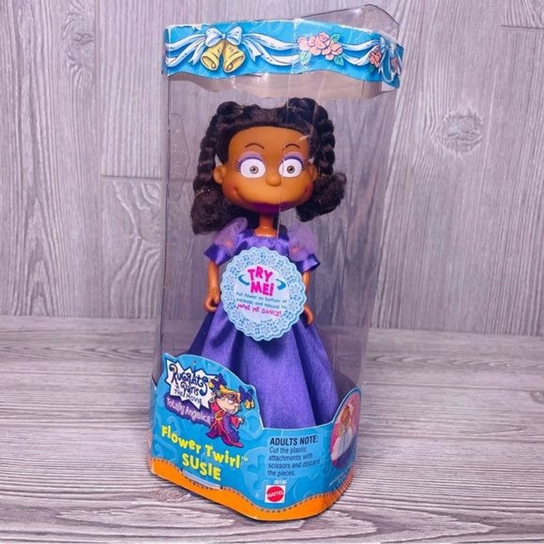 Nwt Vintage 2000s Rugrats Nickelodeon Mattel-flower Twirl Susie Doll ...