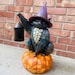 Rare Htf Jim Shore on Night Watch 20” Black Cat Retired 2007 Halloween ...