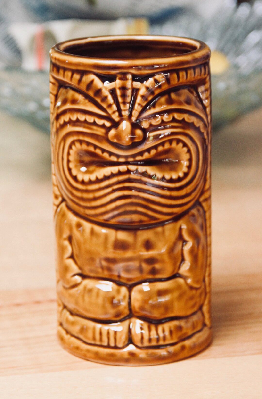 RETRO TIKI Mugs/beakers- Man Cave- Tiki Bar - Etsy