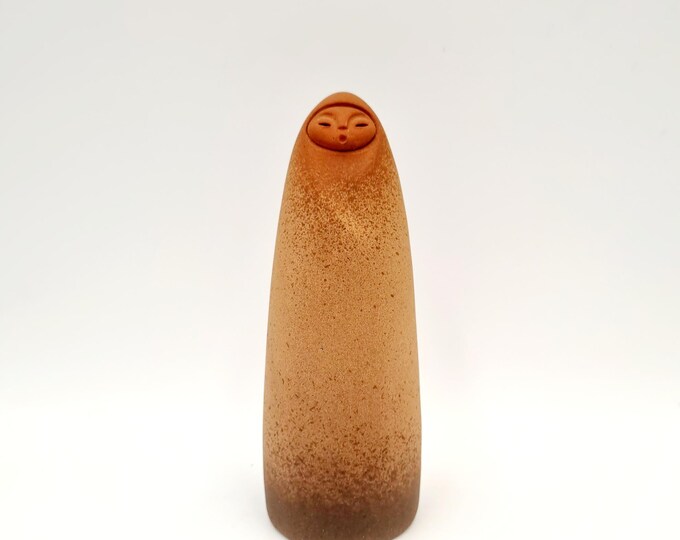 Vintage MID CENTURY Pottery Art Nun/ Female/ Statue/figurine Signed ...