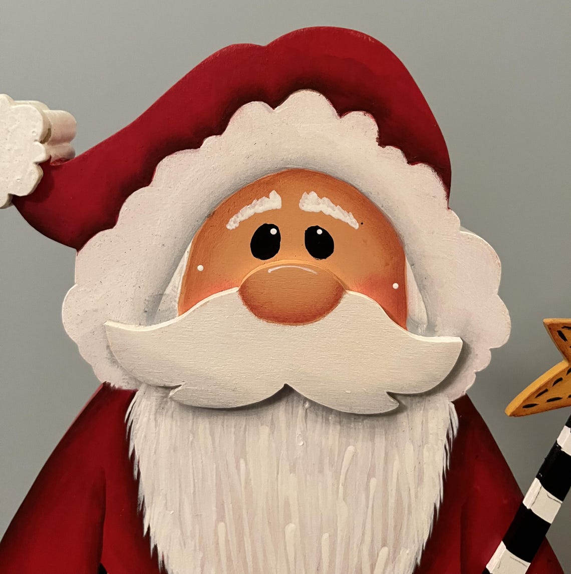 Santa With Star Wand - Etsy
